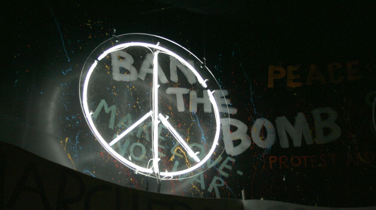 Ban The Bomb Peace Sign Nuclear | Chapter Site Template
